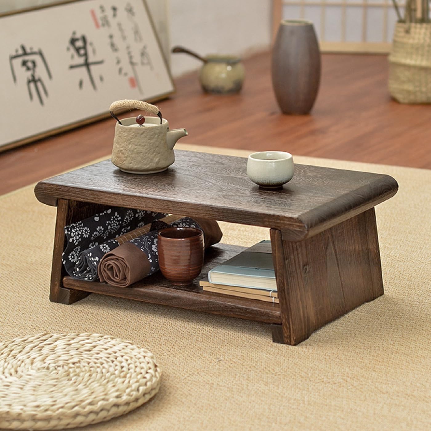 Amazon.com: Gdrasuya10 Folding Altar Table Meditation Table, Small ...