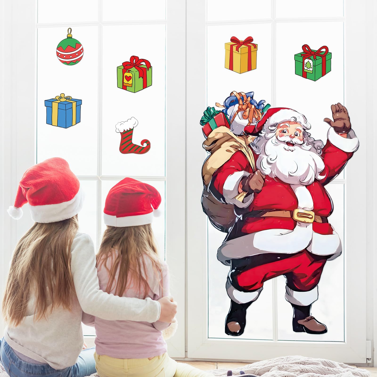 Snapklik.com : Christmas Bulletin Board Decorations 47 Inch Large Santa ...