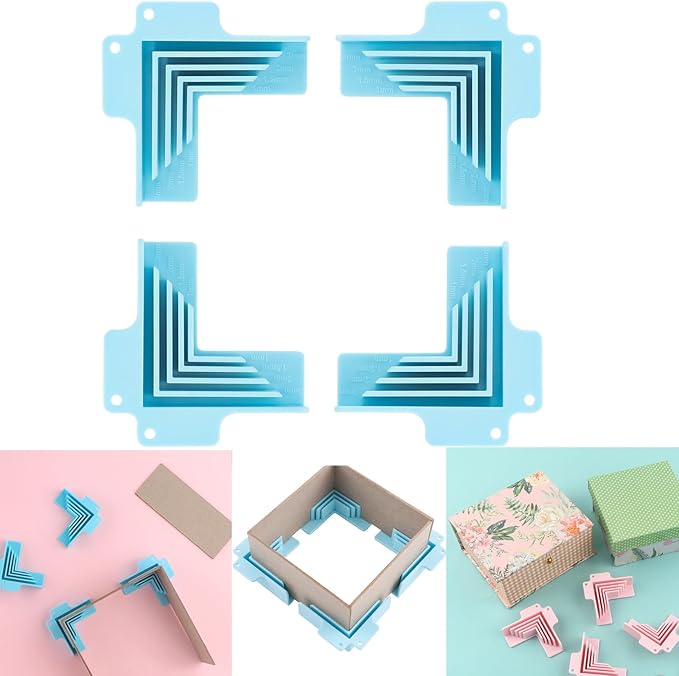 Amazon.com: 4PCS Corner Guides for Chipboard Boxes,Right Angle Clamp ...