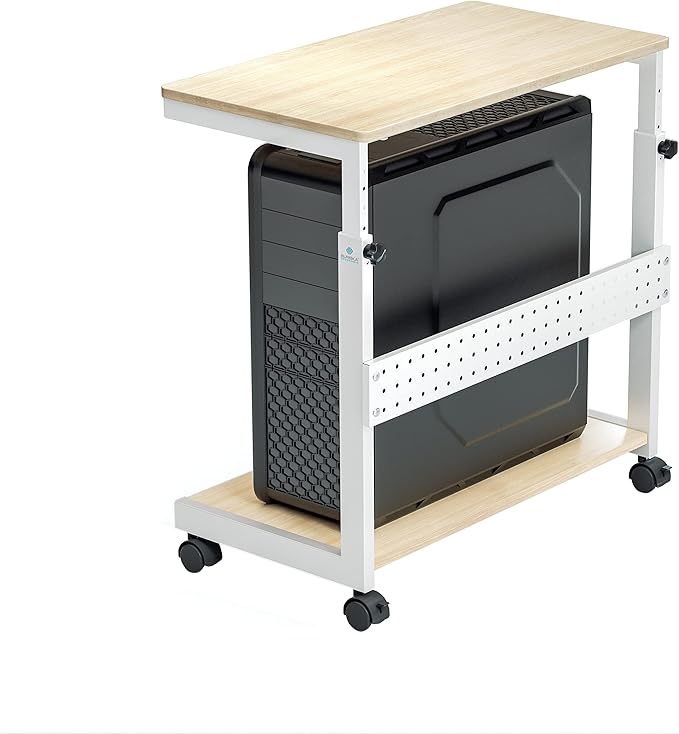 EUREKA ERGONOMIC Support Tour PC Réglable, Support de Chariot Mobile ...