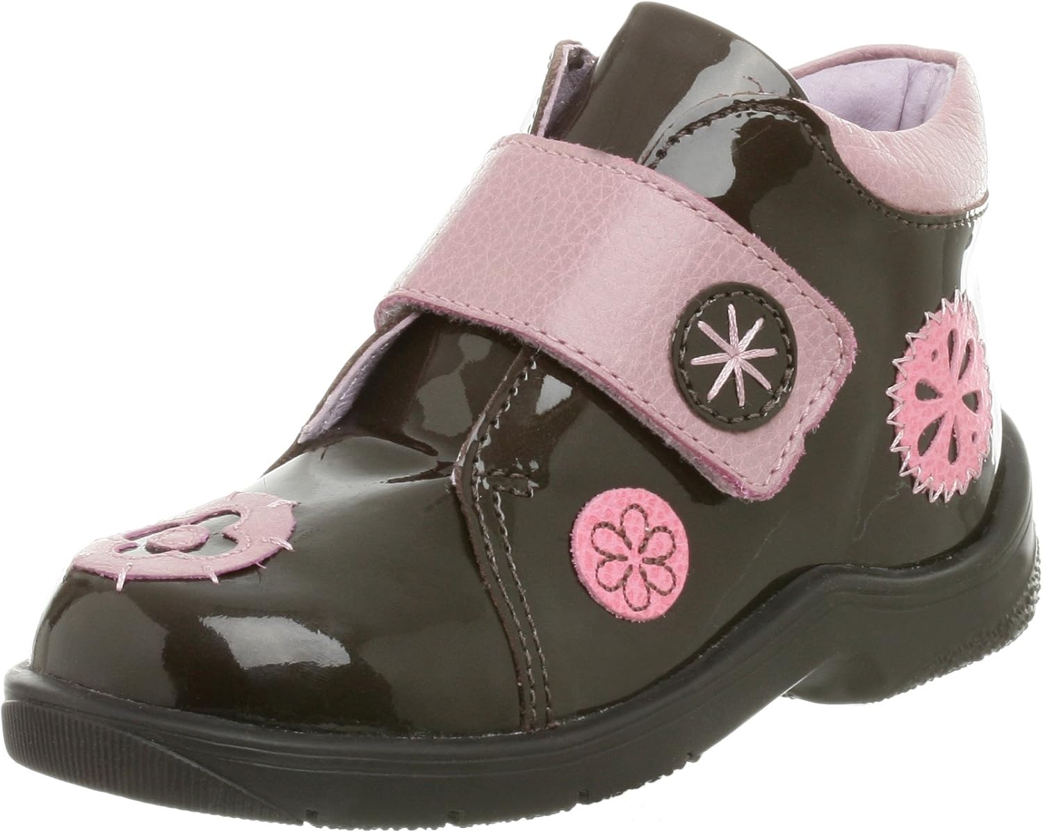 Amazon.com | umi Toddler Fete Boot,Chocolate Patent,22 EU (US Toddler 6 ...