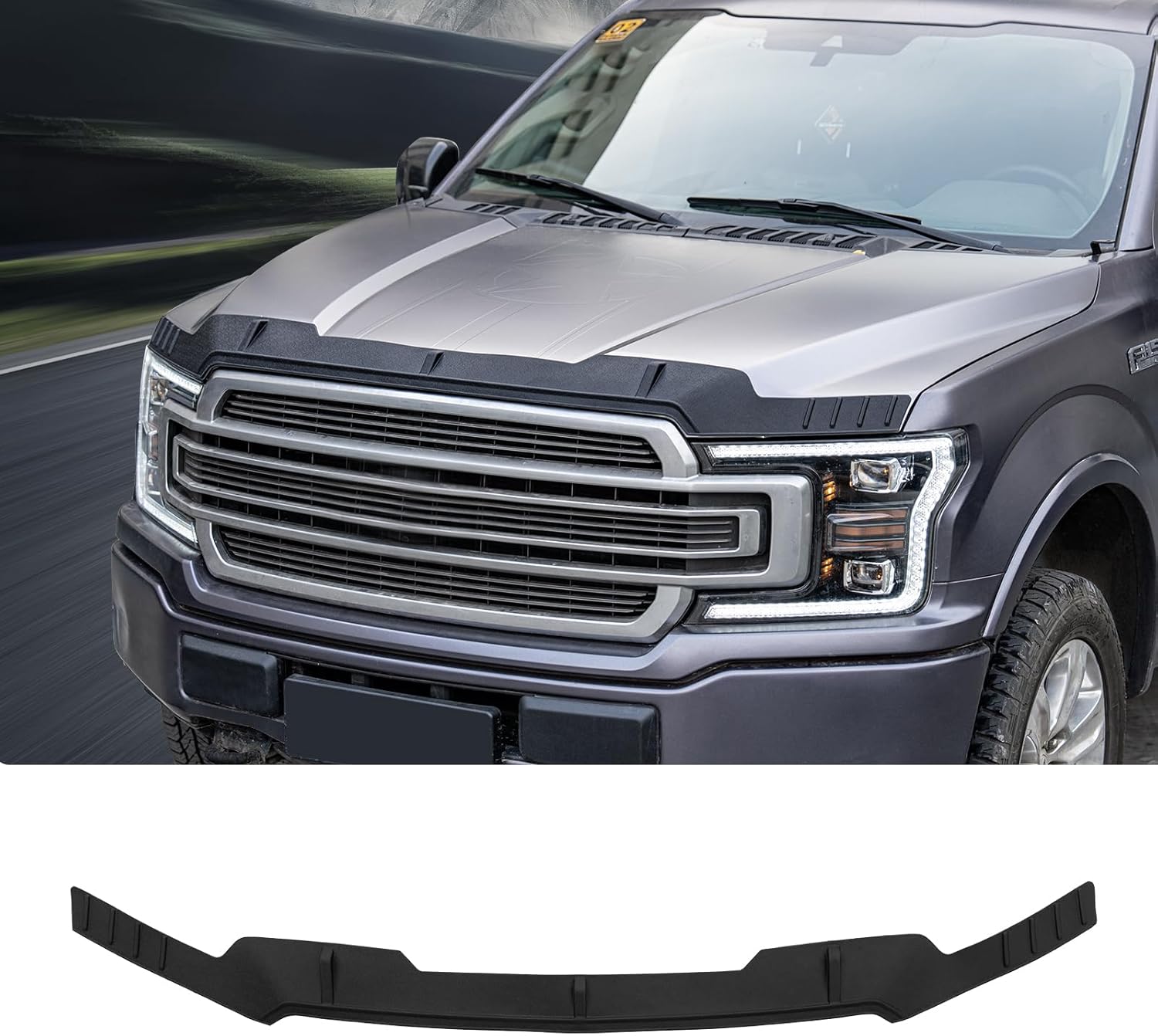 Maxzina Hood Protector Compatible with 2015-2020 Ford F150 Hood Shield ...