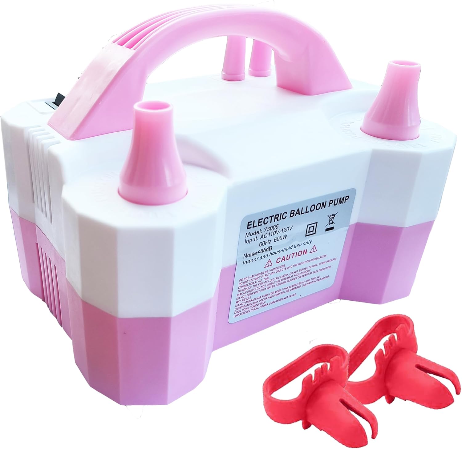 Amazon.com: XXDEAL Mini Electric Air Balloon Pump Portable Air Blower ...