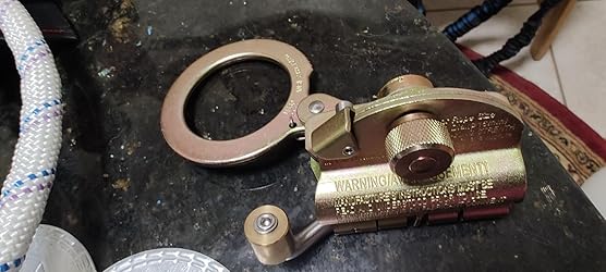 Amazon.com: FHFallArrest Fall Protection Rope Grab with Anti-Panic ...