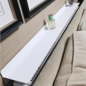 SAYEYBU Radiator Shelves No Drilling, Aluminum Alloy Radiator Cover ...