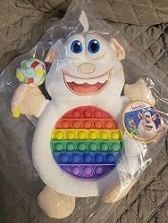 Amazon.com: Booba Pop Sensory Plush Doll - Two in One - Fidget and ...