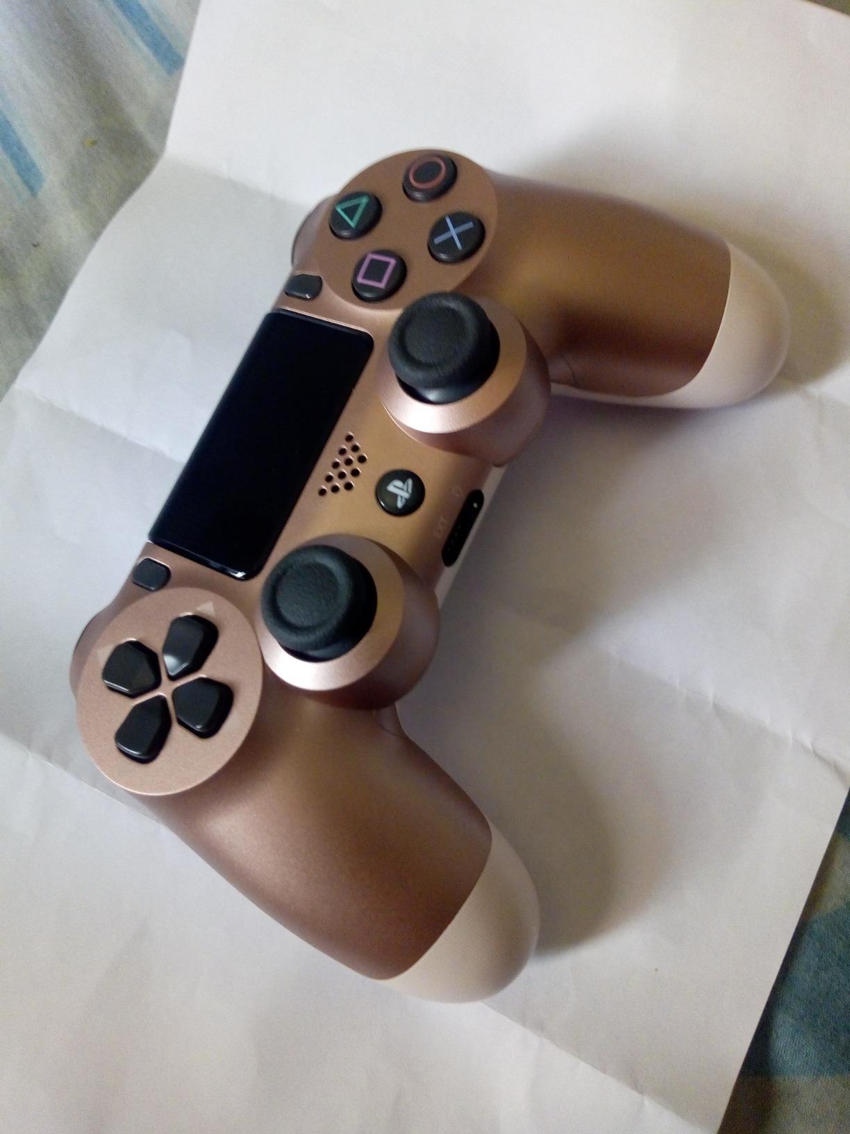 Controle Dualshock 4 - Playstation 4 - Rosa Dourado : Sony: Amazon.com ...