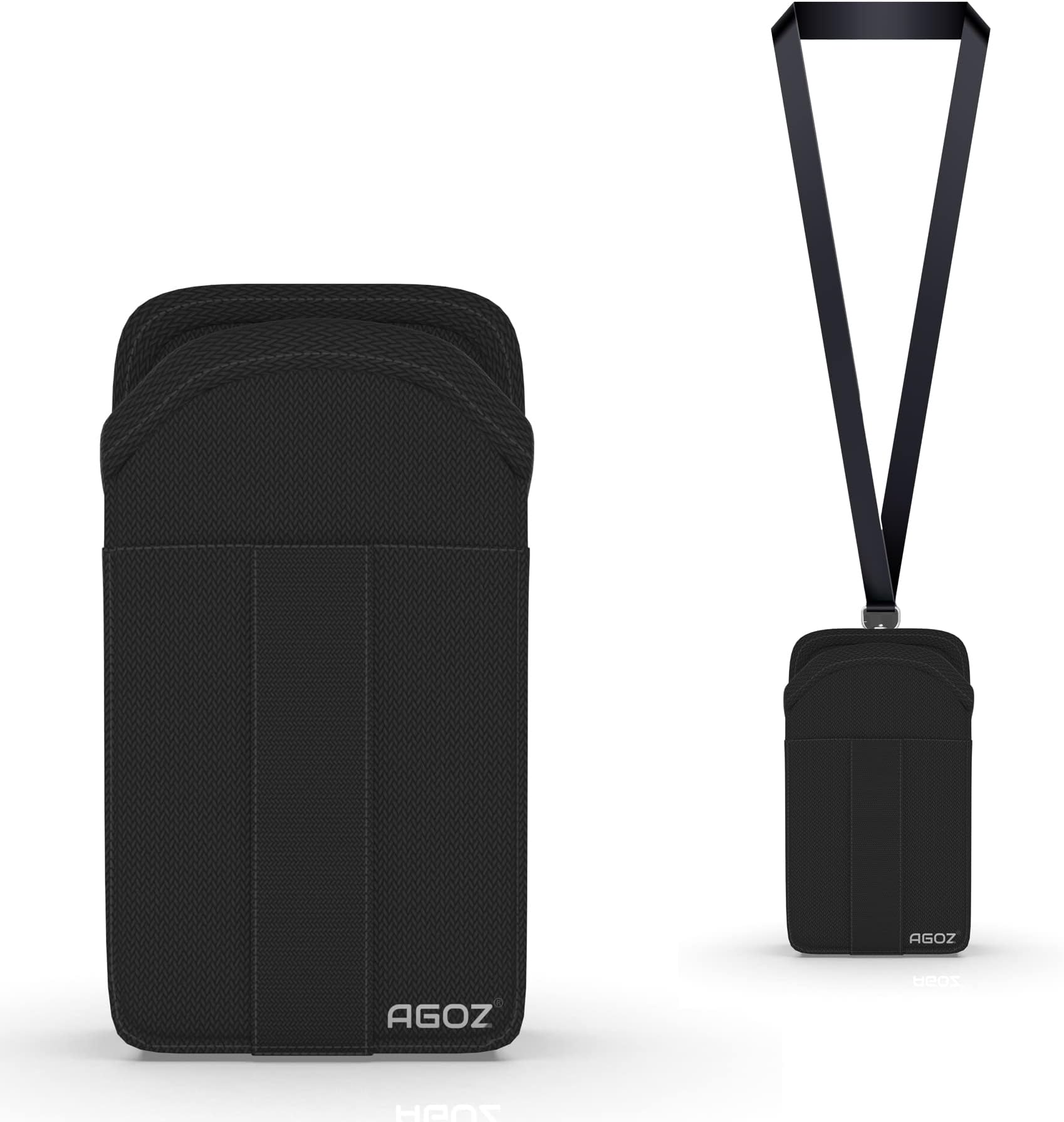 Amazon.com: Leather Neck Pouch for iPhone (Style 2) - Magnetic ...