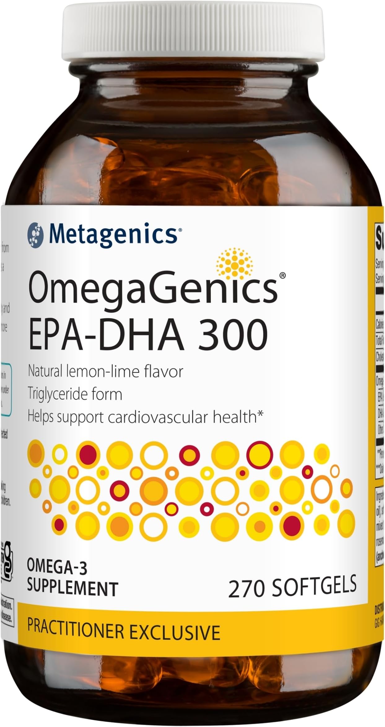 Amazon.com: Metagenics OmegaGenics EPA-DHA 300mg - Daily Omega 3 Fish ...