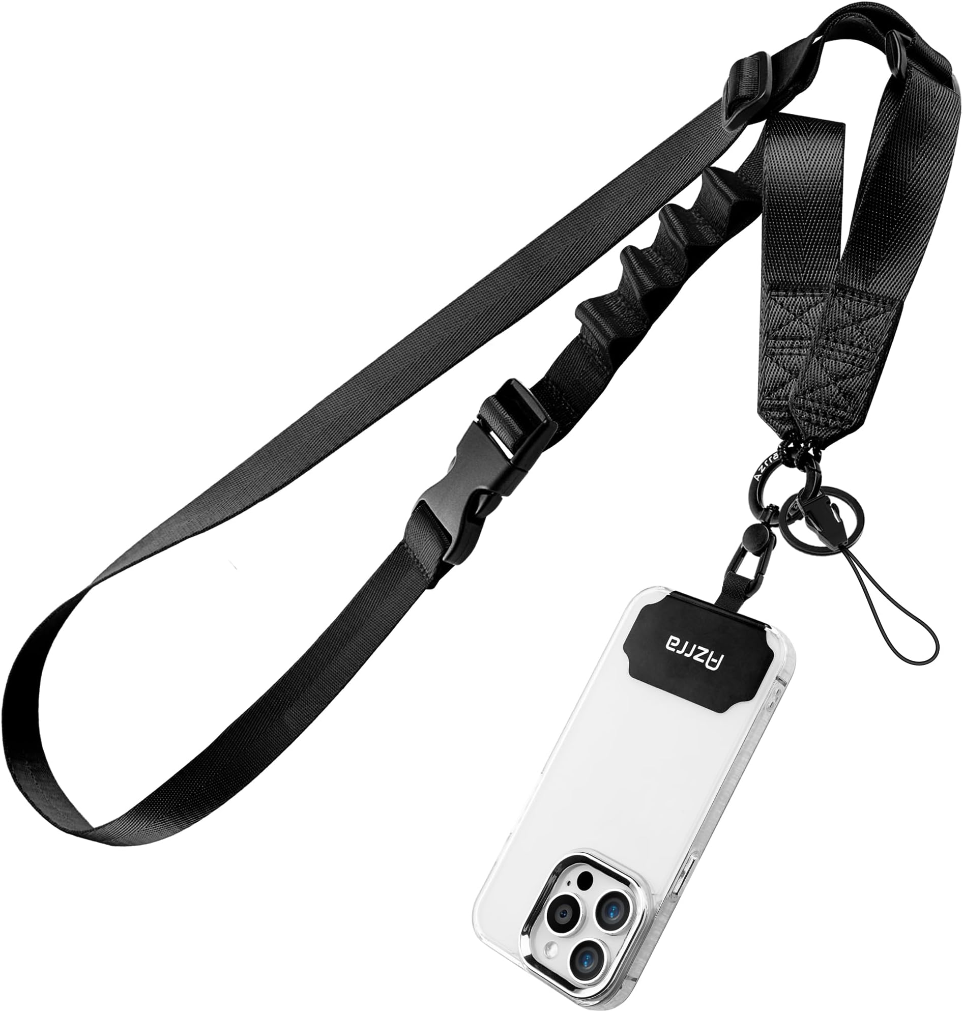 Amazon.com: Diaclara Clip and Go Phone Strap with Zipper Pouch- Stylish ...