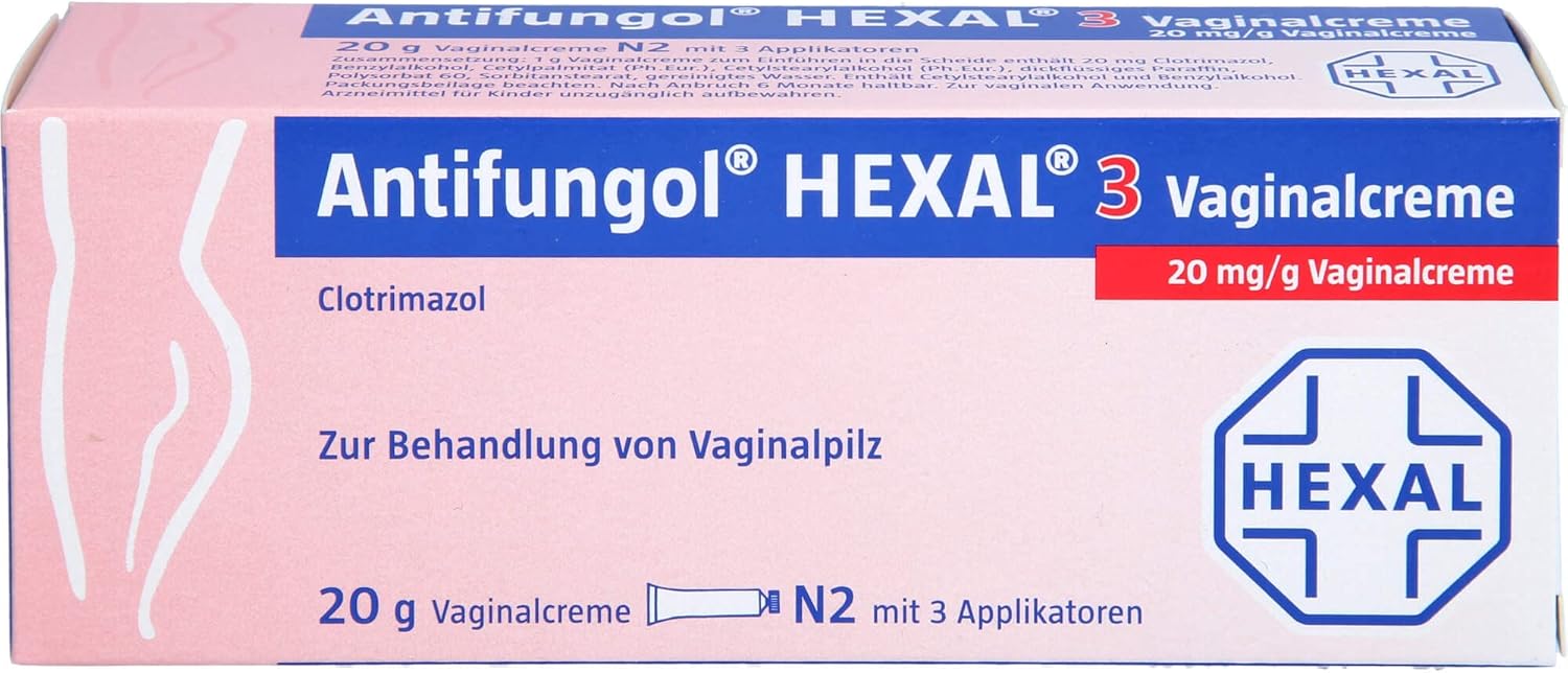 ANTIFUNGOL HEXAL 3 VAG.CRE : Amazon.de: Drogerie & Körperpflege