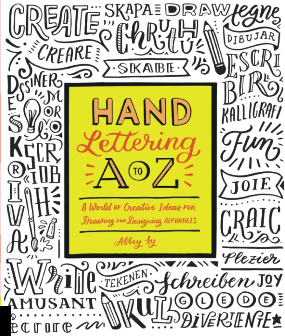 Buy Hand Lettering A to Z Book Online at Low Prices in India | Hand ...
