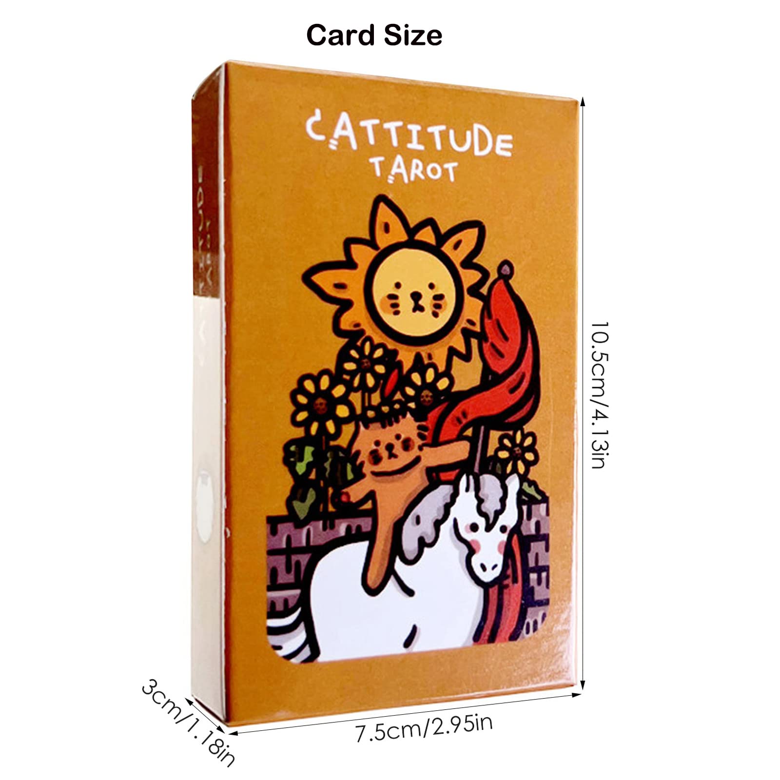 Snapklik.com : Mrdiyshisha Cattitude Tarot Deck, 79 Adorable Cat Tarot ...