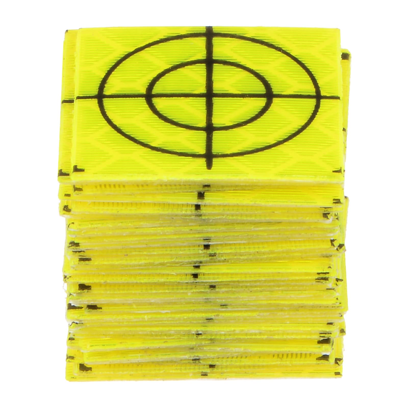 Hazard Tape 100Pcs Reflective Tape Survey Targets Reflector Target ...