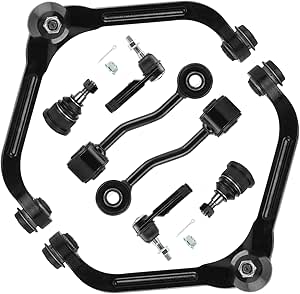 Amazon.com: 8pc Front Upper Control Arms Suspension Kit fit for Jeep ...