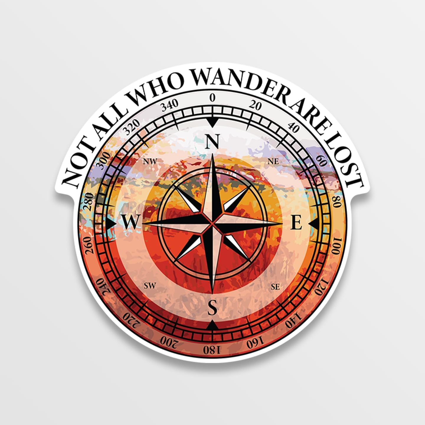 Amazon.com: RV Motorhome Universal Body Sticker DIY Compass Navigation ...