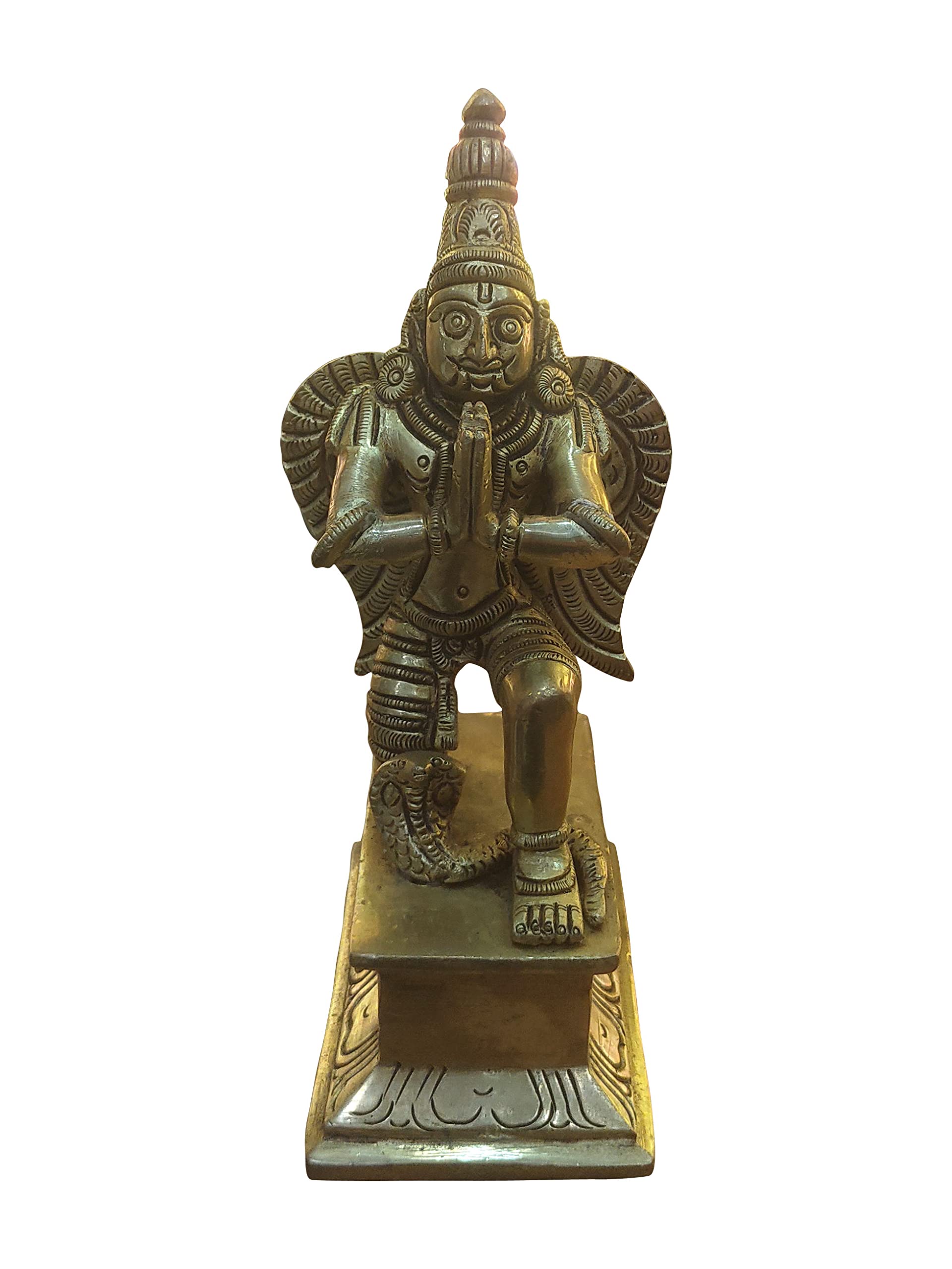 Buy Brass Lord Garud Dev Idols | Garuddev Statues | Lord Garuda ...