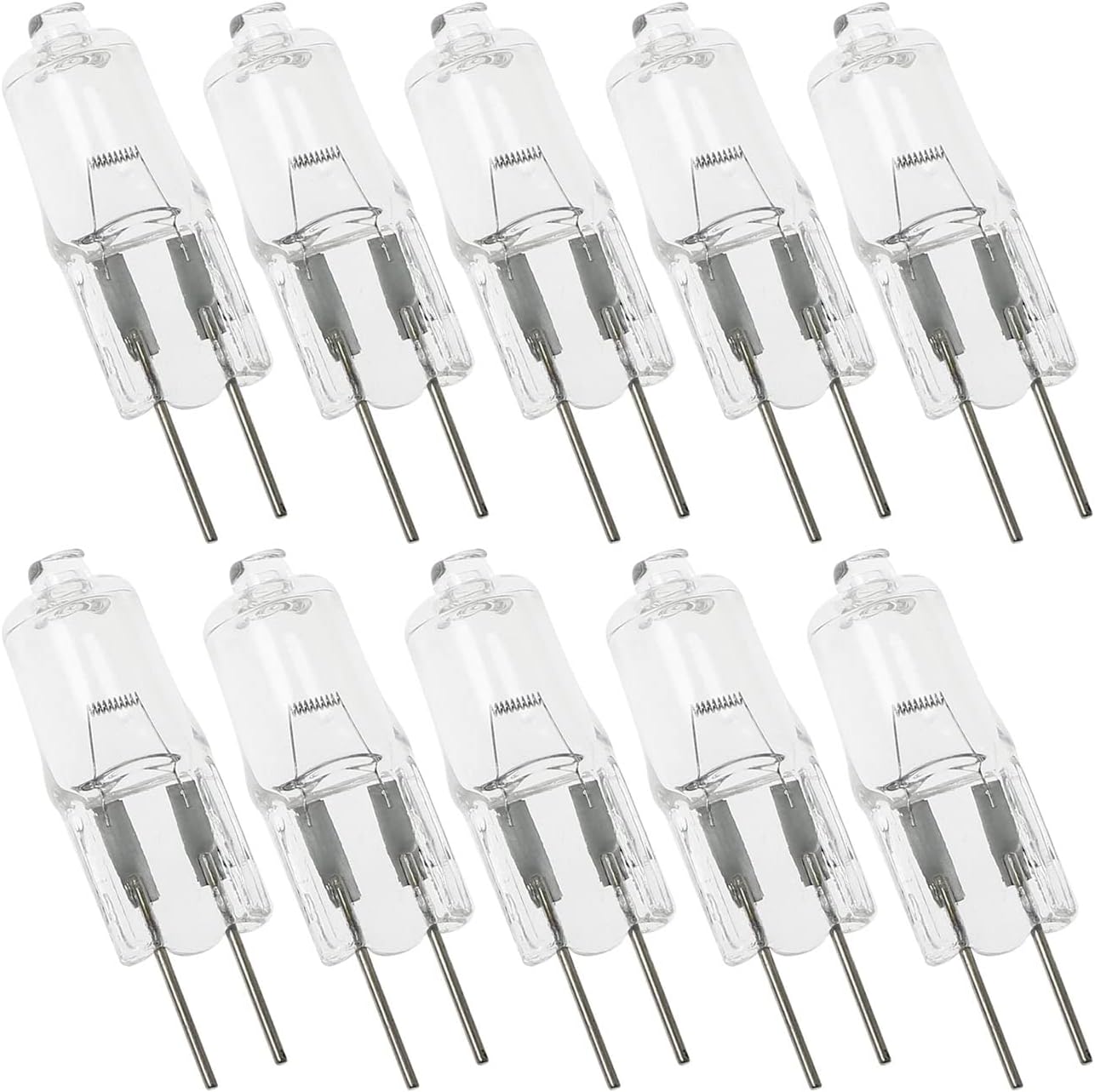 SQXBK 10PCS G4 Halogen Bulb Bulb Instrument 6V10W Bulb Microscope Light ...