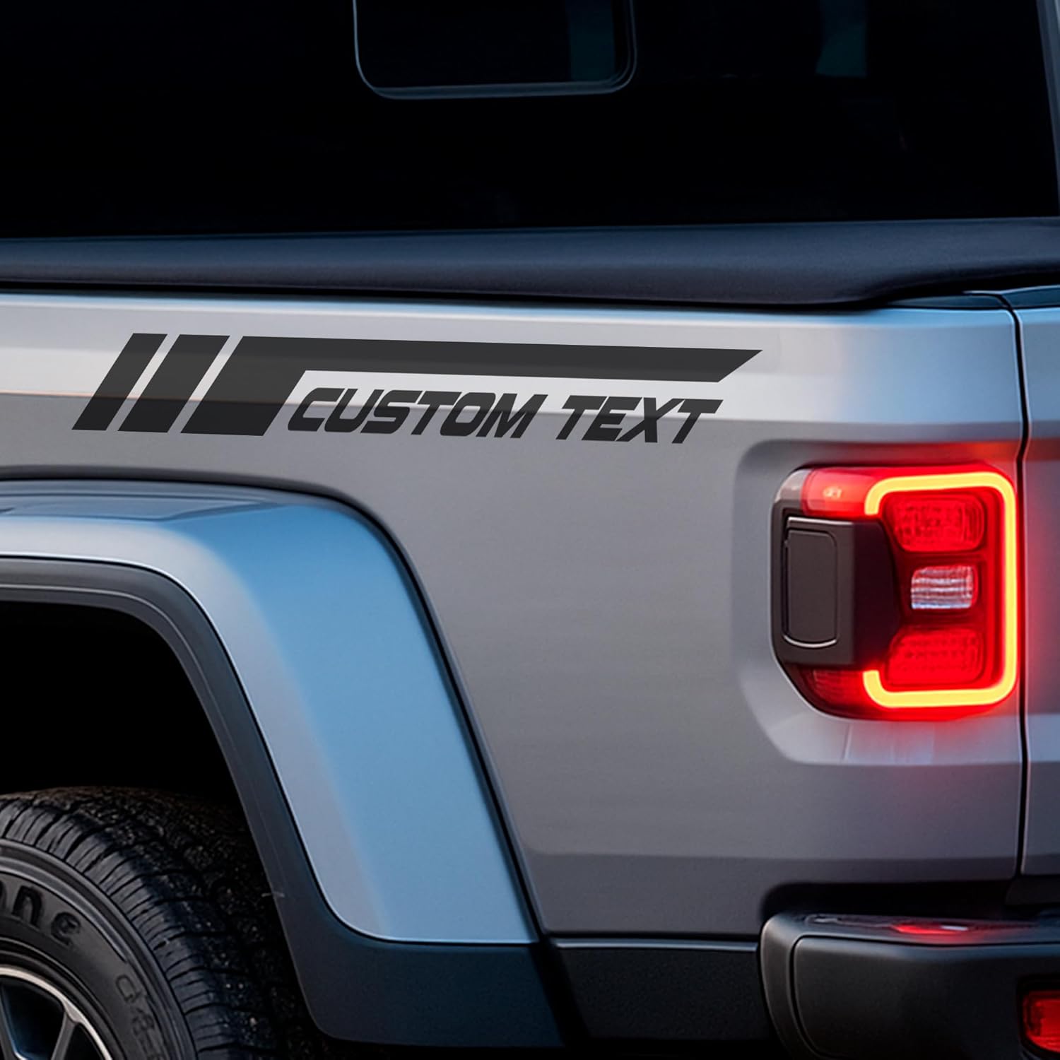 Amazon.com: EGD Custom Pick Up Waterproof Sticker | Personalized Vinyl ...