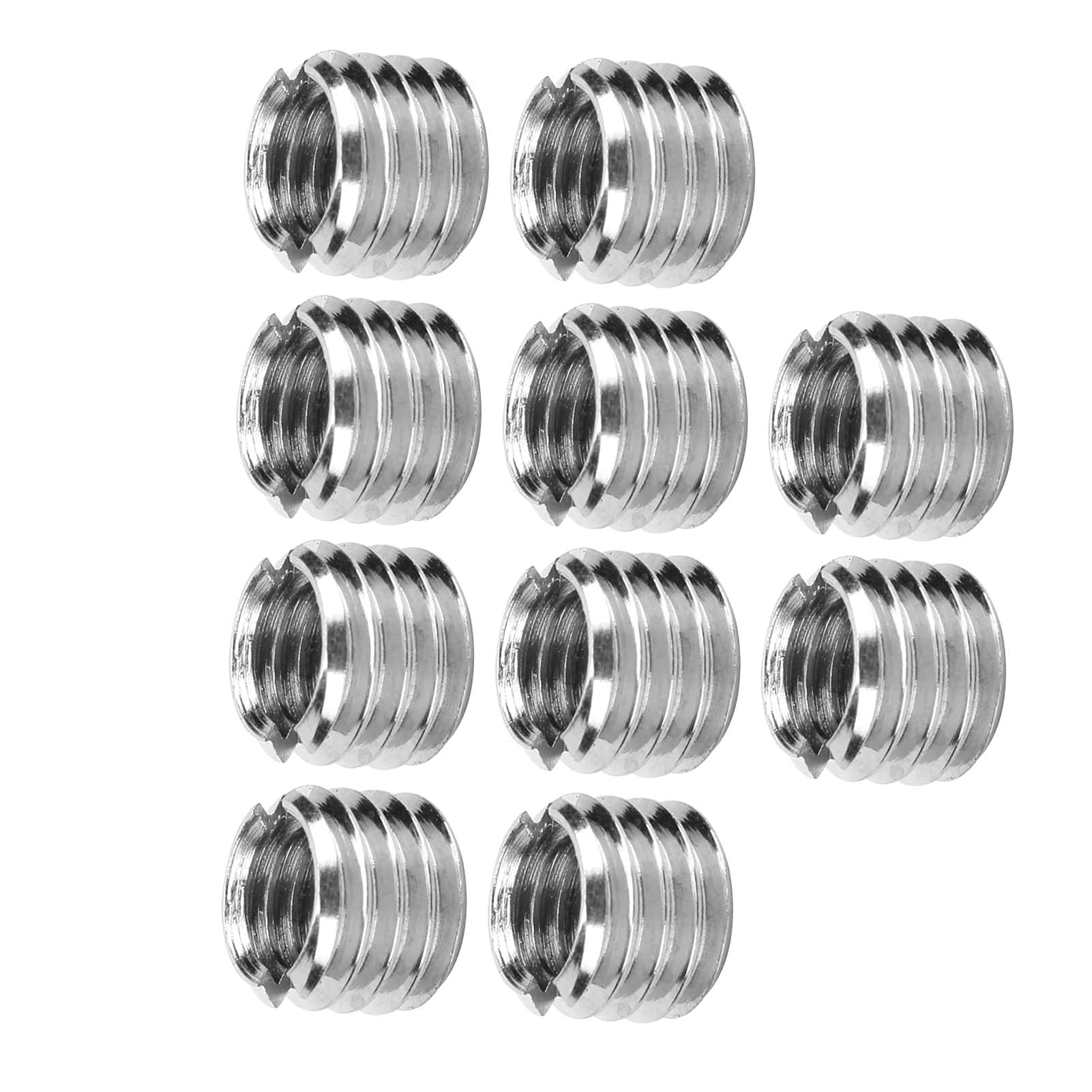 Réducteurs de filetage Zoternen, 10 pièces, M8 vers M6, inserts filetés ...