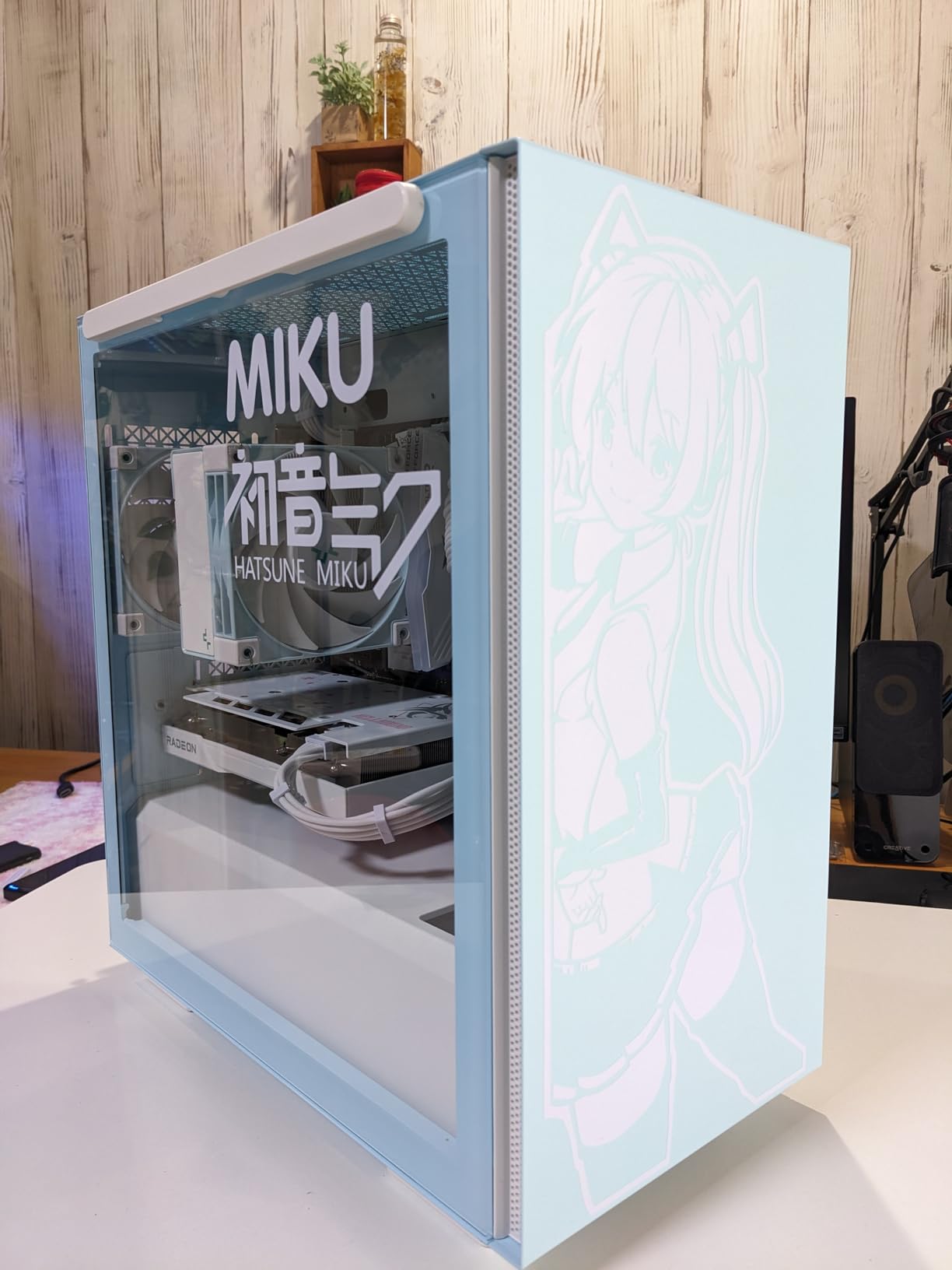 Amazon.co.jp: Unique PC Case Case Seal,ATX Computer Body Decorative ...