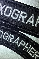 Amazon.com: Custom Text Tab Patch W/Hook Fastener Patch (Navy Blue) : Clothing, Shoes & Jewelry