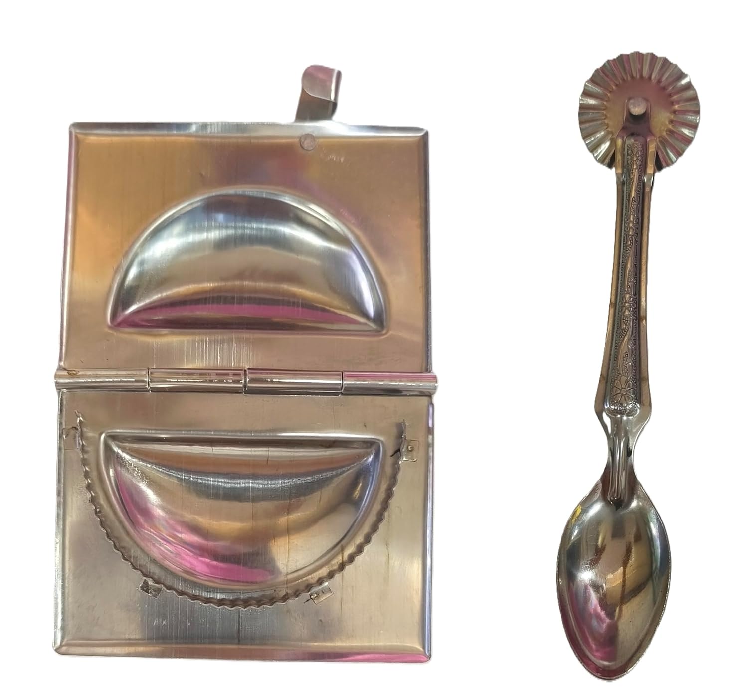 Buy Epraiser Small Size Karjikai Karanji Gujiya Gujia Ghughra Maker SS ...