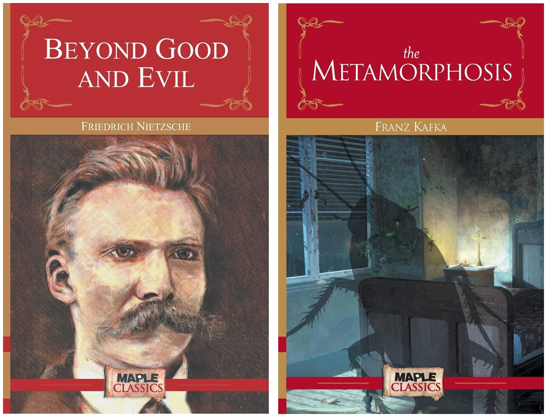 Buy Beyond Good & Evil & Metamorphosis - Franz Kafka (Maple Classics) Book Online at Low Prices ...