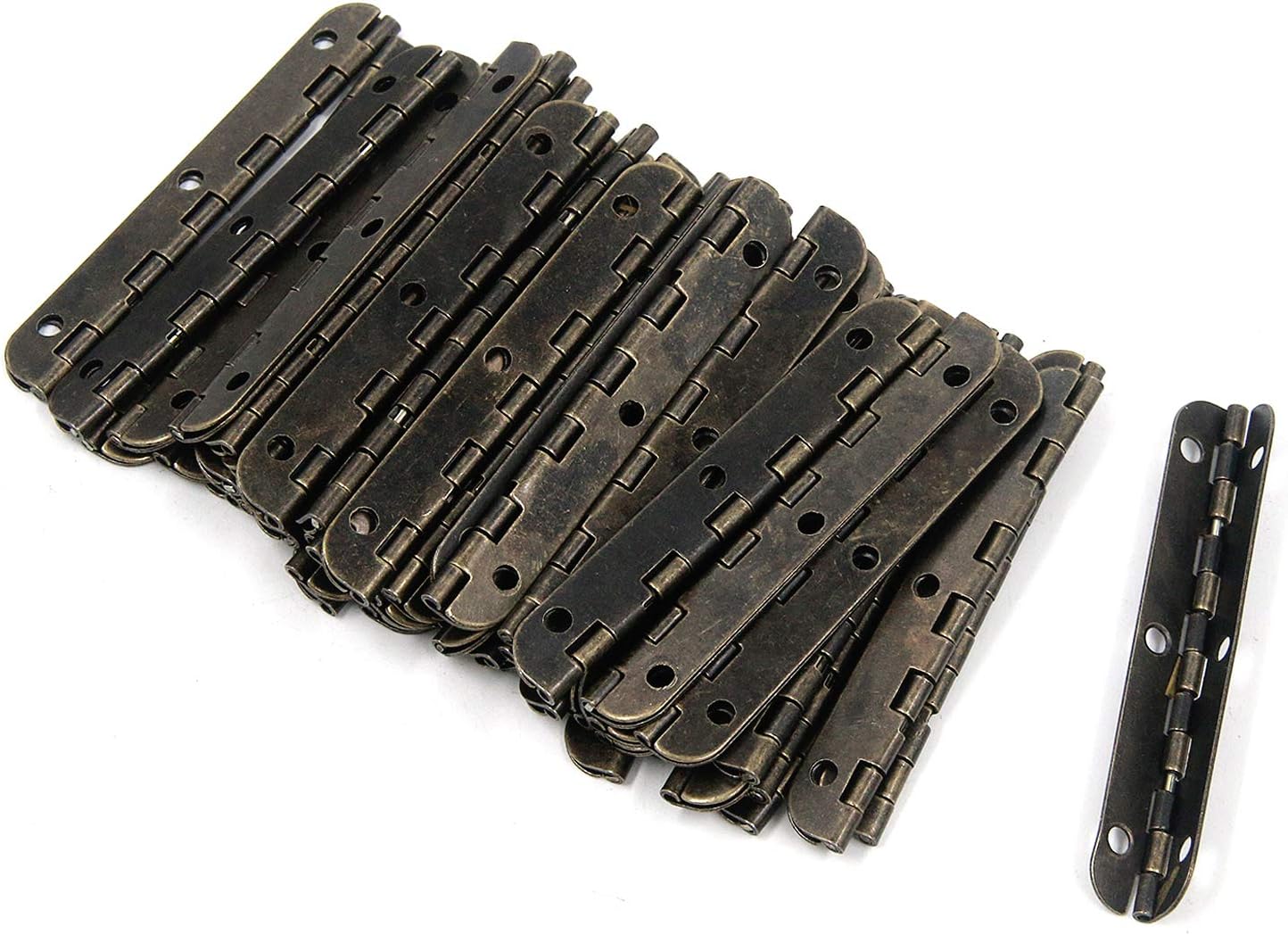 Geesatis 50 Pcs Piano Humidor Hinge Antique Hinge Box Jewelry Flat ...