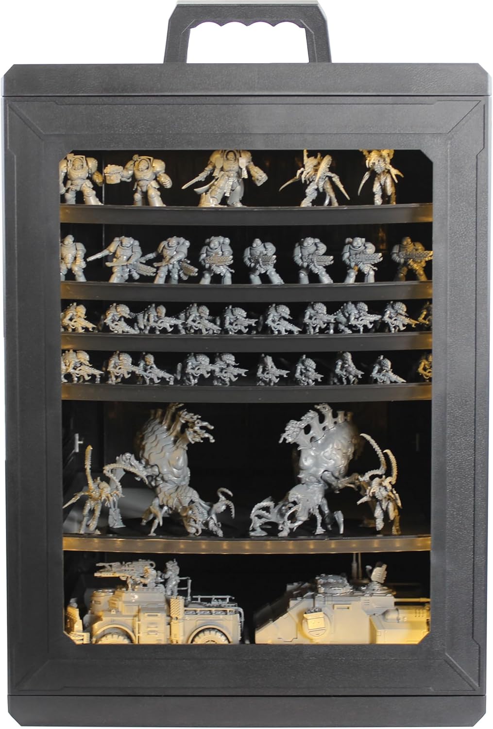 Amazon.com: TOPQM Modular LED Miniatures Storage and Transport Case for ...