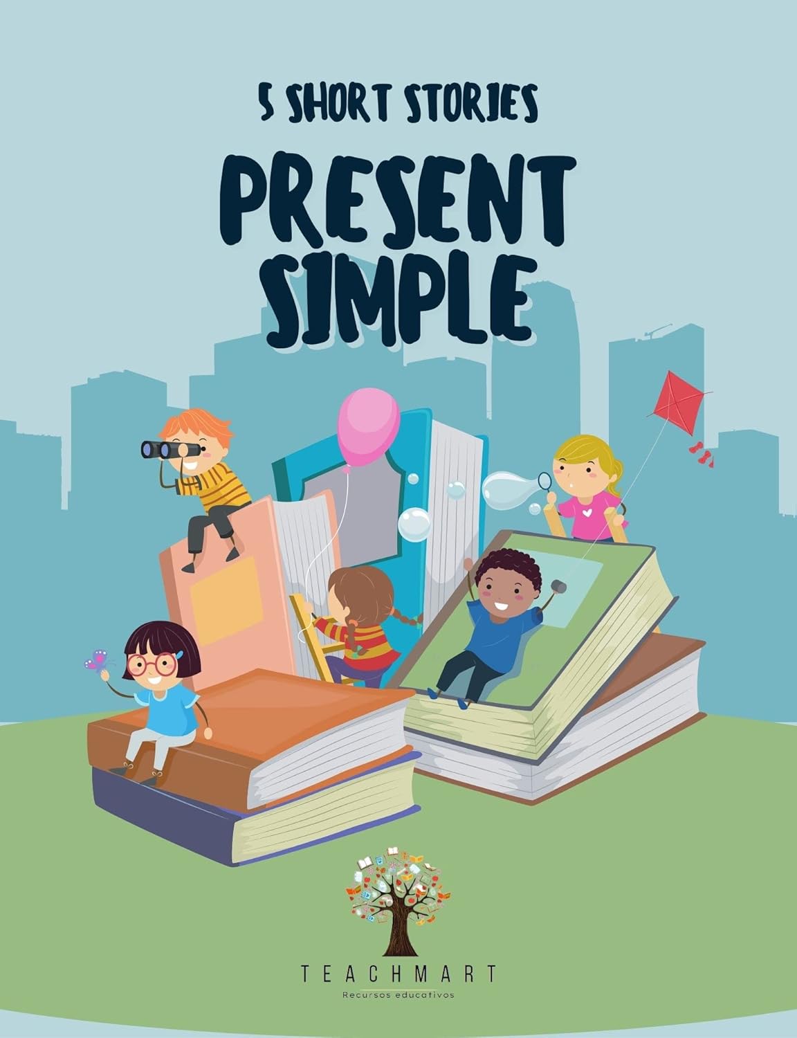 5 Short Stories: Present Simple eBook : Navarro, Fabián: Amazon.co.uk ...