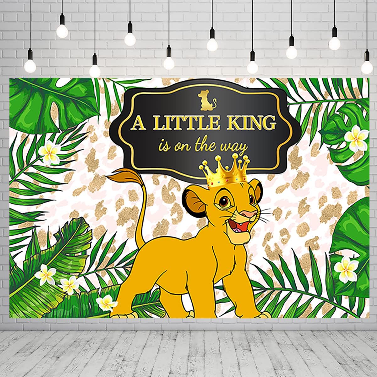 Amazon.com : Lion King Backdrop for Photography 7x5 Jungle Safari Lion ...