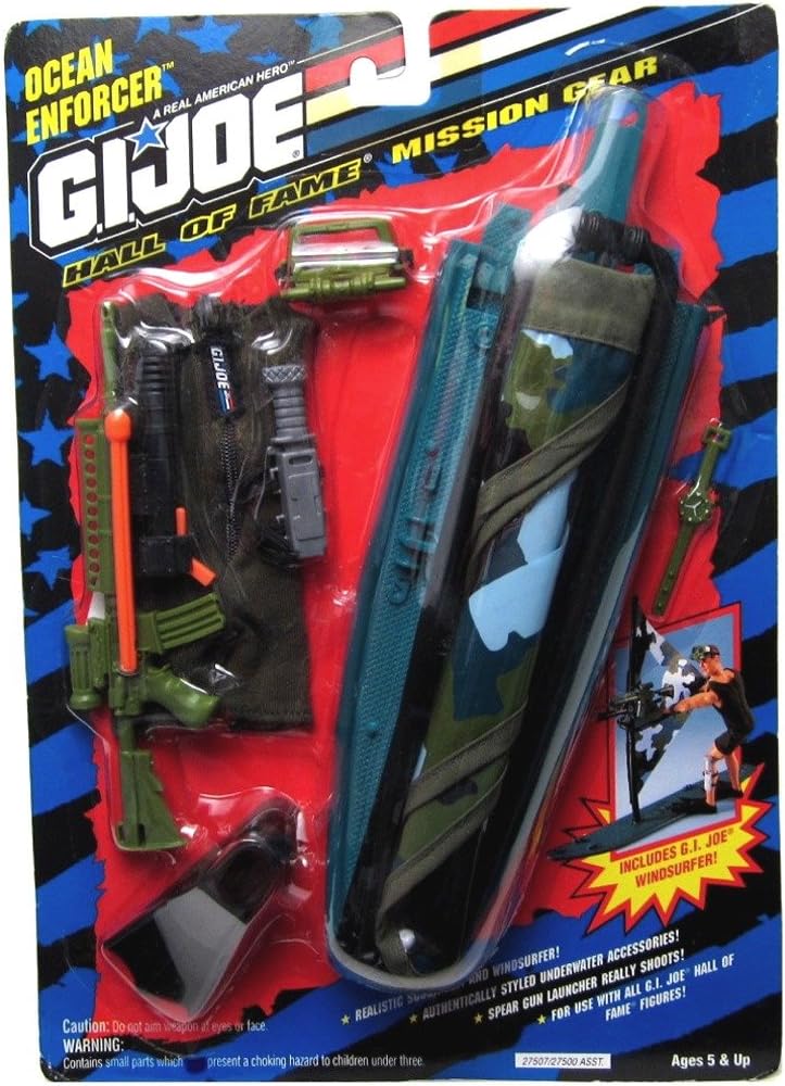 G.I. Joe Hall of Fame Ocean Enforcer Mission Gear for 12" Action Figure ...