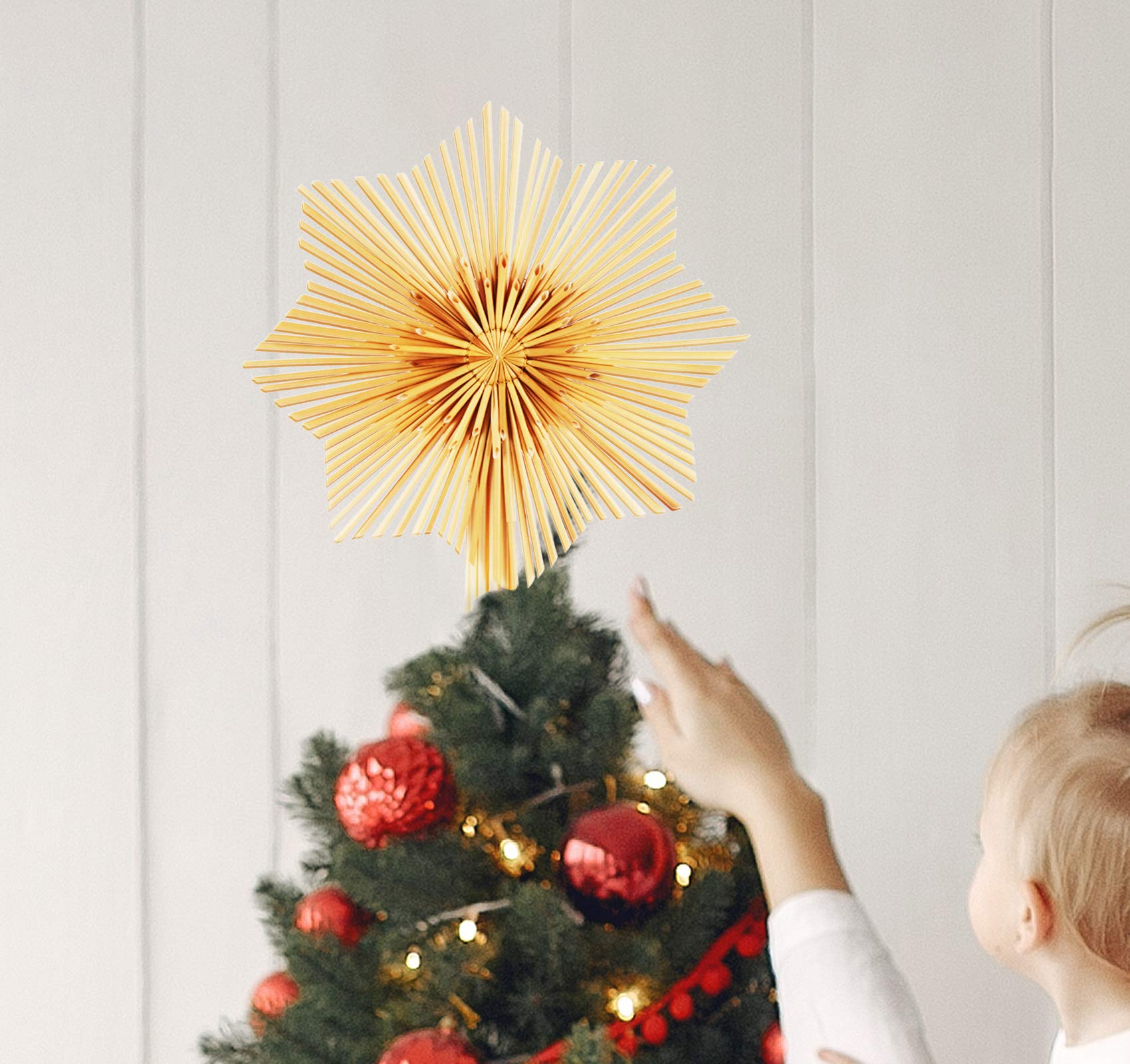 Straw Tree Topper