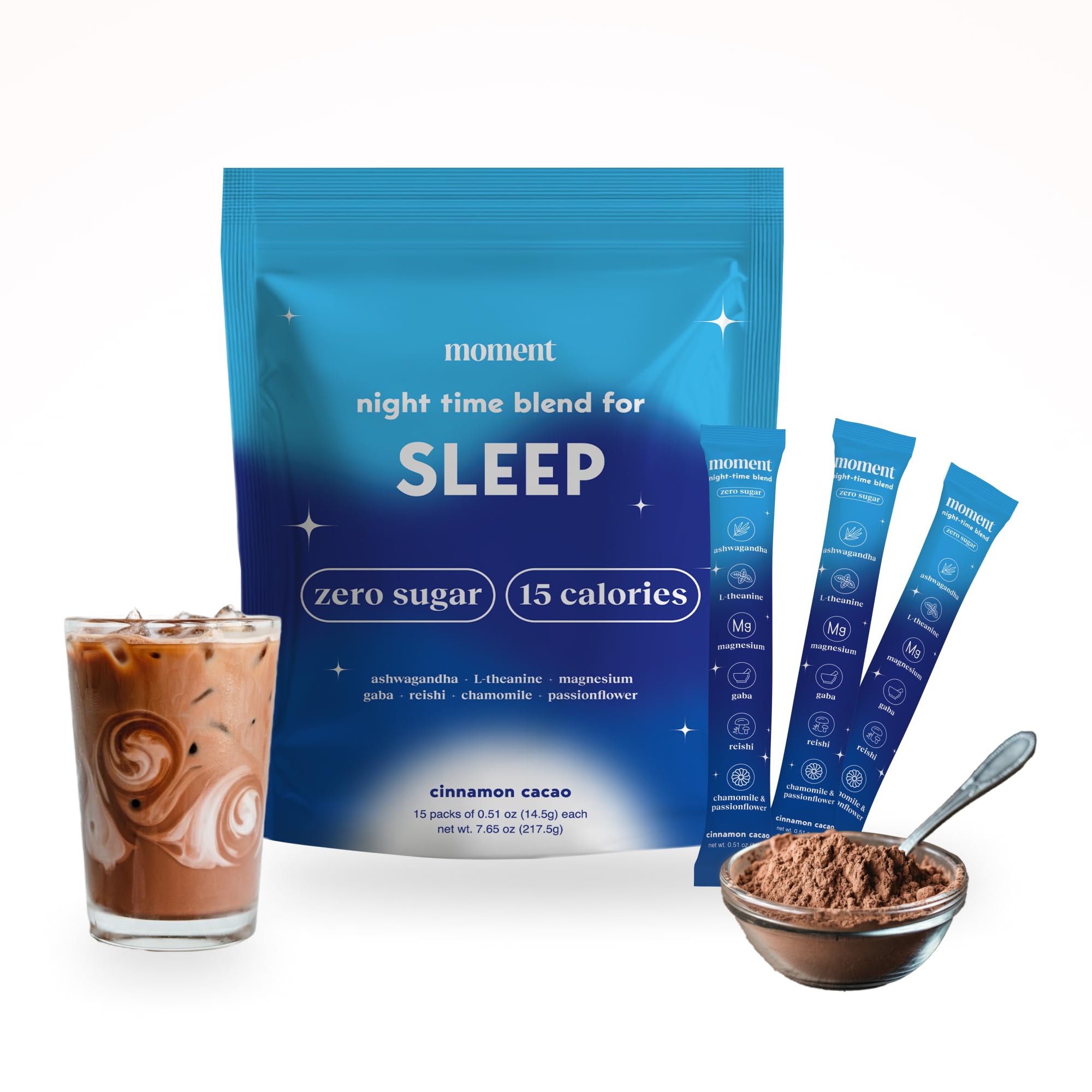 Amazon.com : Moment Sleep Powder (SHARK TANK) | Hot Chocolate ...