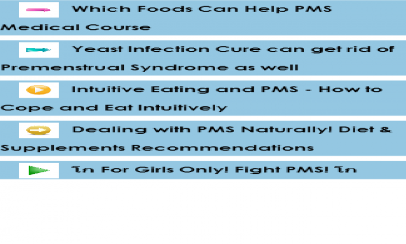 Foods That Help Fight PMS - App on Amazon Appstore