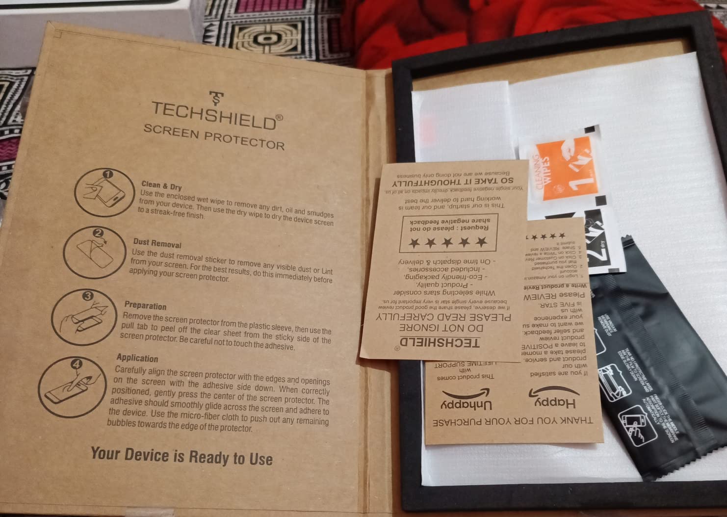 TECHSHIELD Tempered Glass Screen Protector For New Ipad 10Th Generation ...