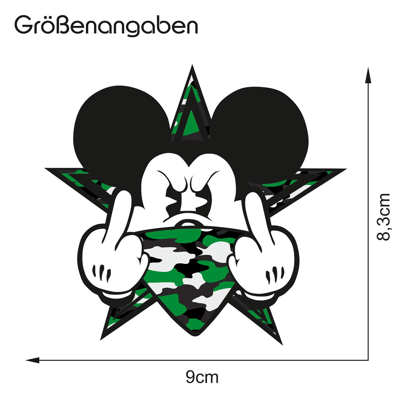 Gangster Mini Mouse Mickey & Minnie New York Giants Art Print By