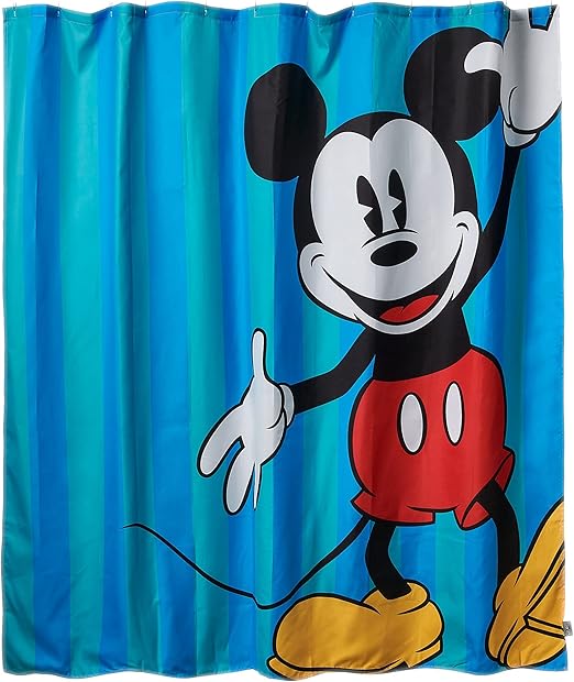 Amazon.com: Disney Mickey Mouse Shower Curtain Mickey & Co. : Home ...