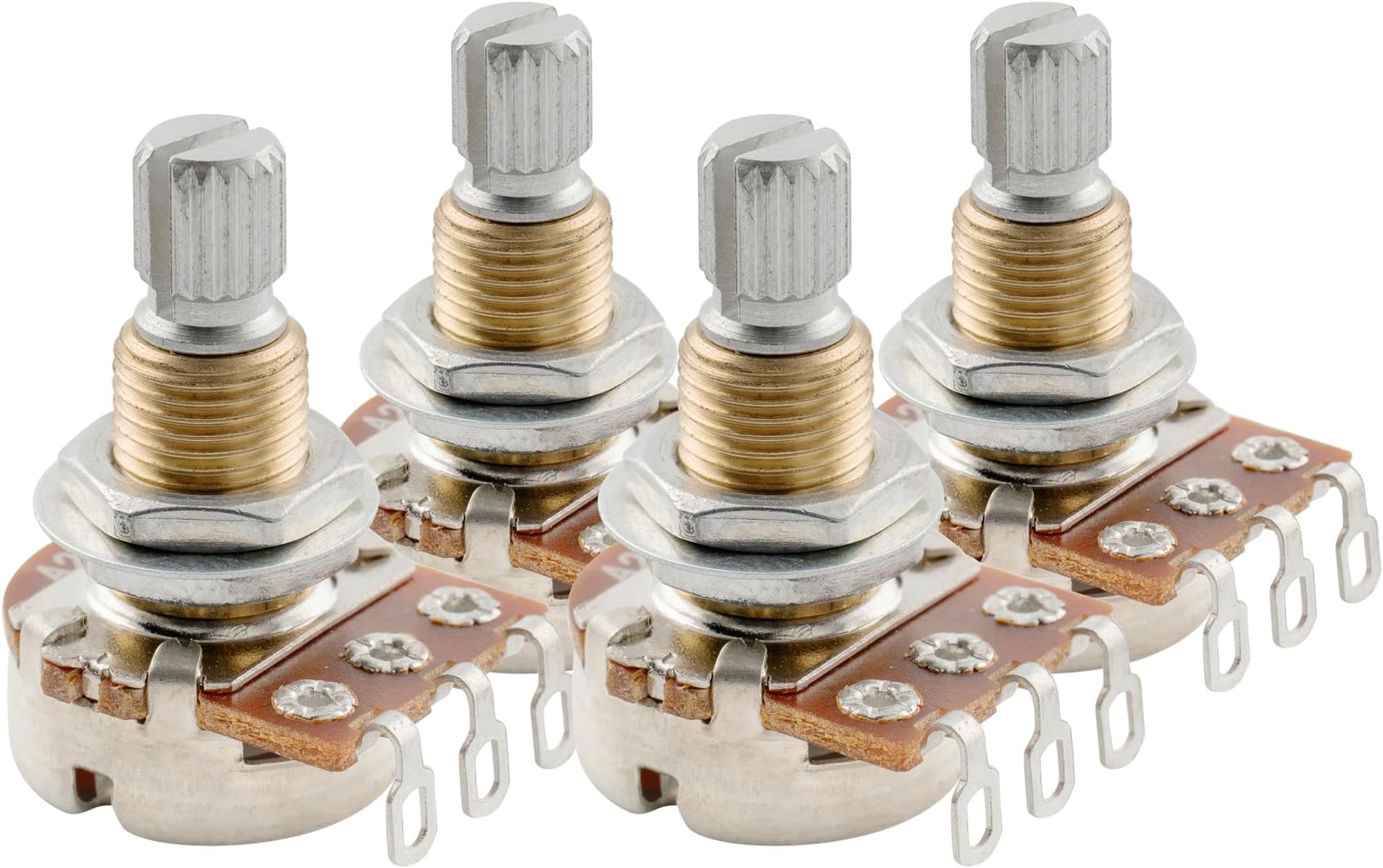 Amazon.com: Alpha Mini A25K Metric Potentiometers Split Shaft Audio ...
