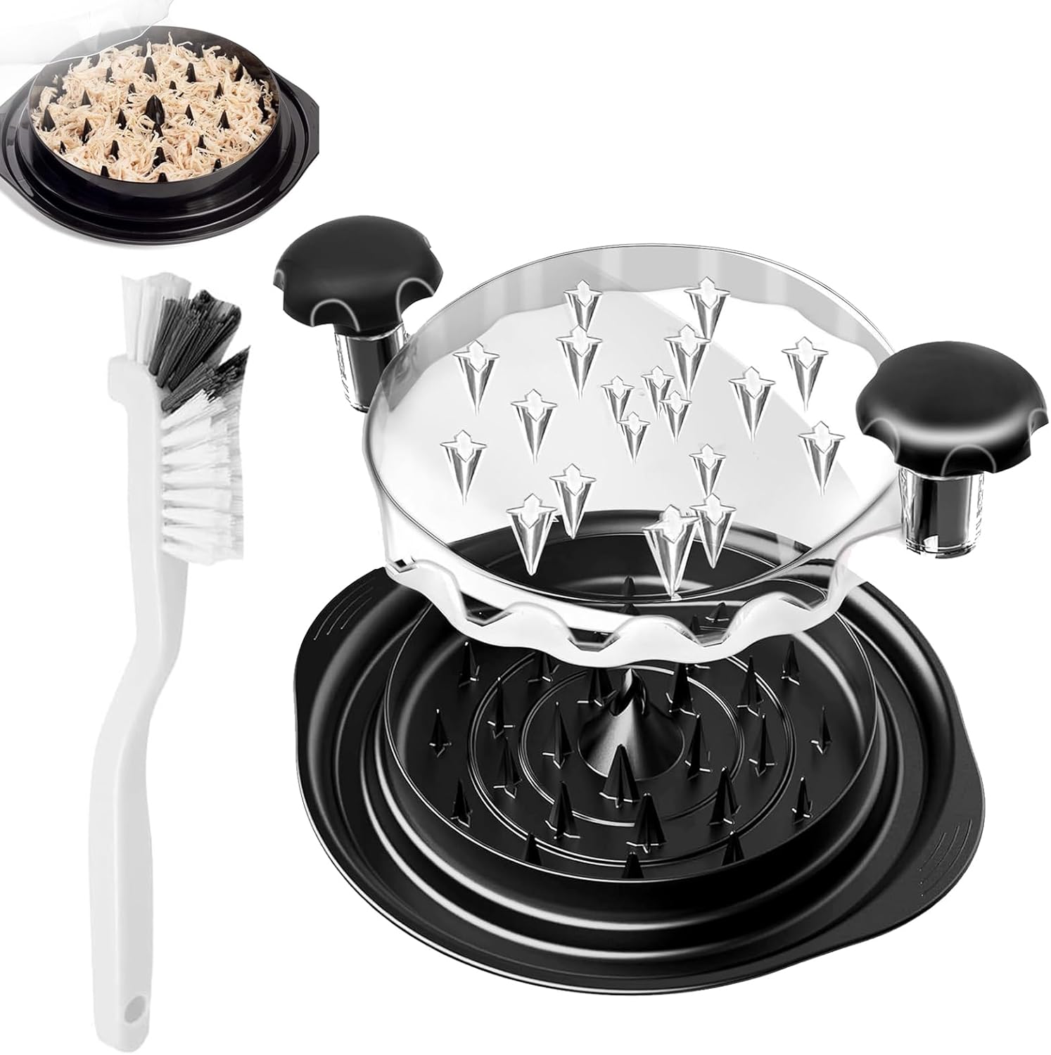 Amazon.com: Chicken Shredder Tool Twist Large Meat Shredder Tool Twist ...