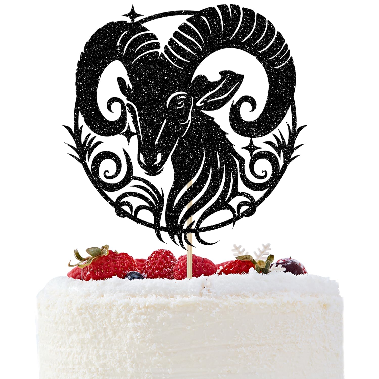 Amazon.com: Aries Cake Topper, Aries Birthday Cake Decor, Aries Season ...