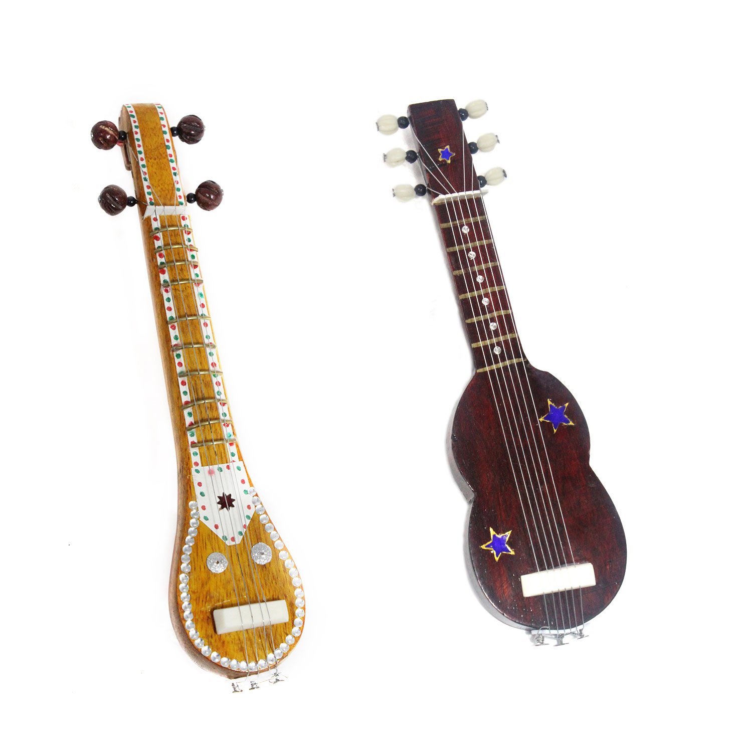 Buy India Meets India Handicraft Musical Instrument Miniature Fridge ...