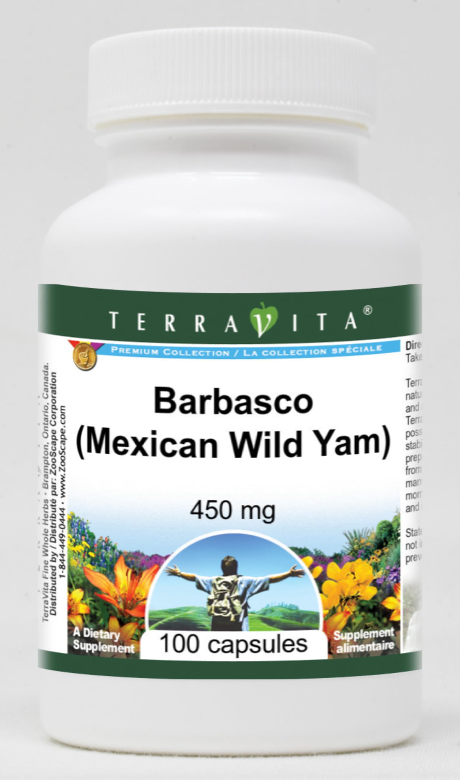 Amazon.com: Barbasco (Mexican Wild Yam) - 450 mg (100 Capsules, ZIN ...