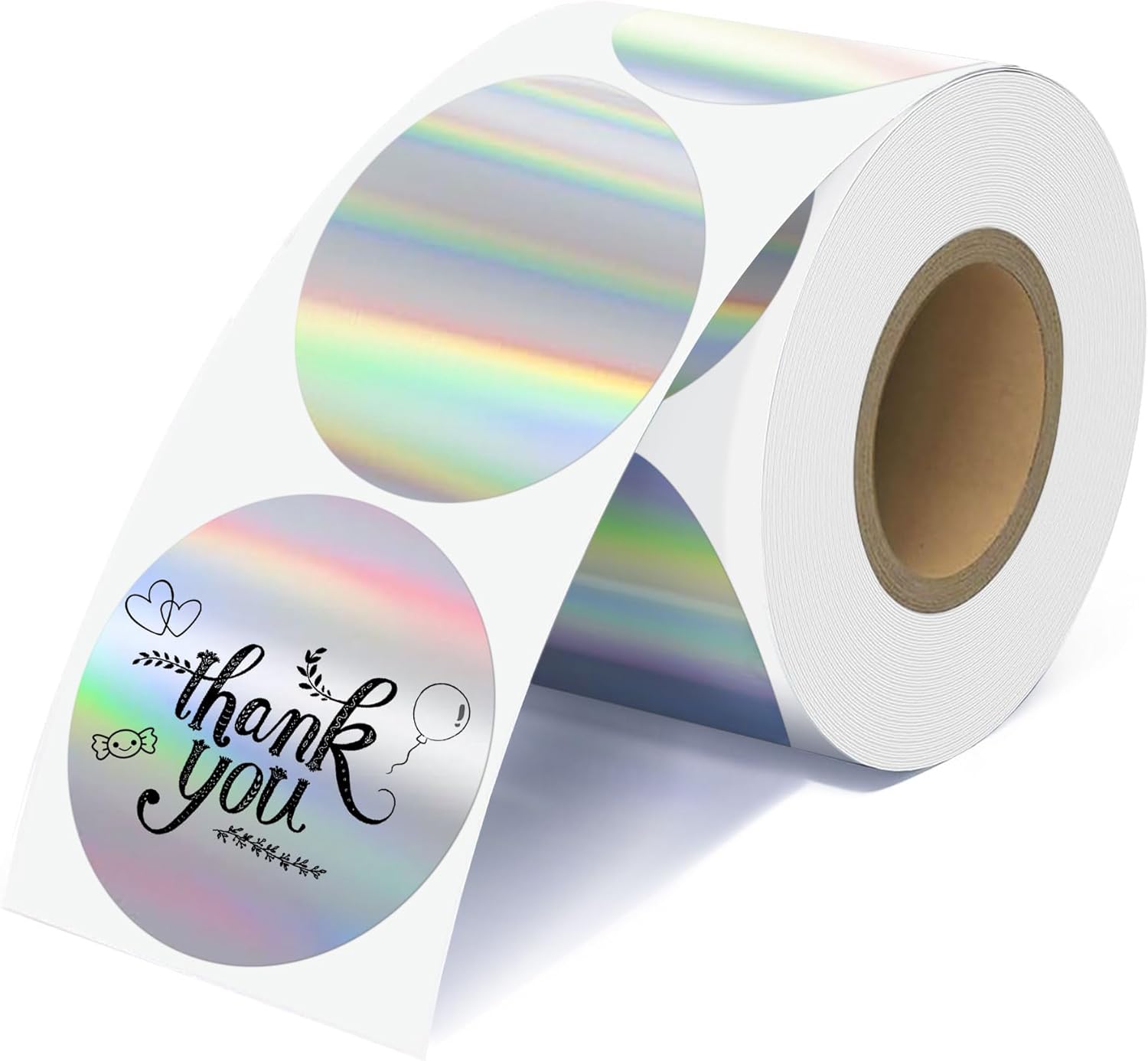 Amazon.com : JOYIT 2'' Holographic Thermal Labels - 400pcs Round ...