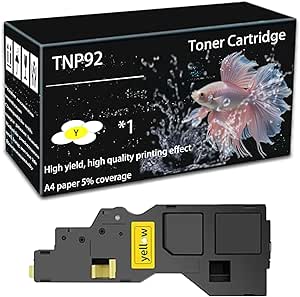 Amazon.com: TNP92 Toner Cartridge Compatible for Konica Minolta ...