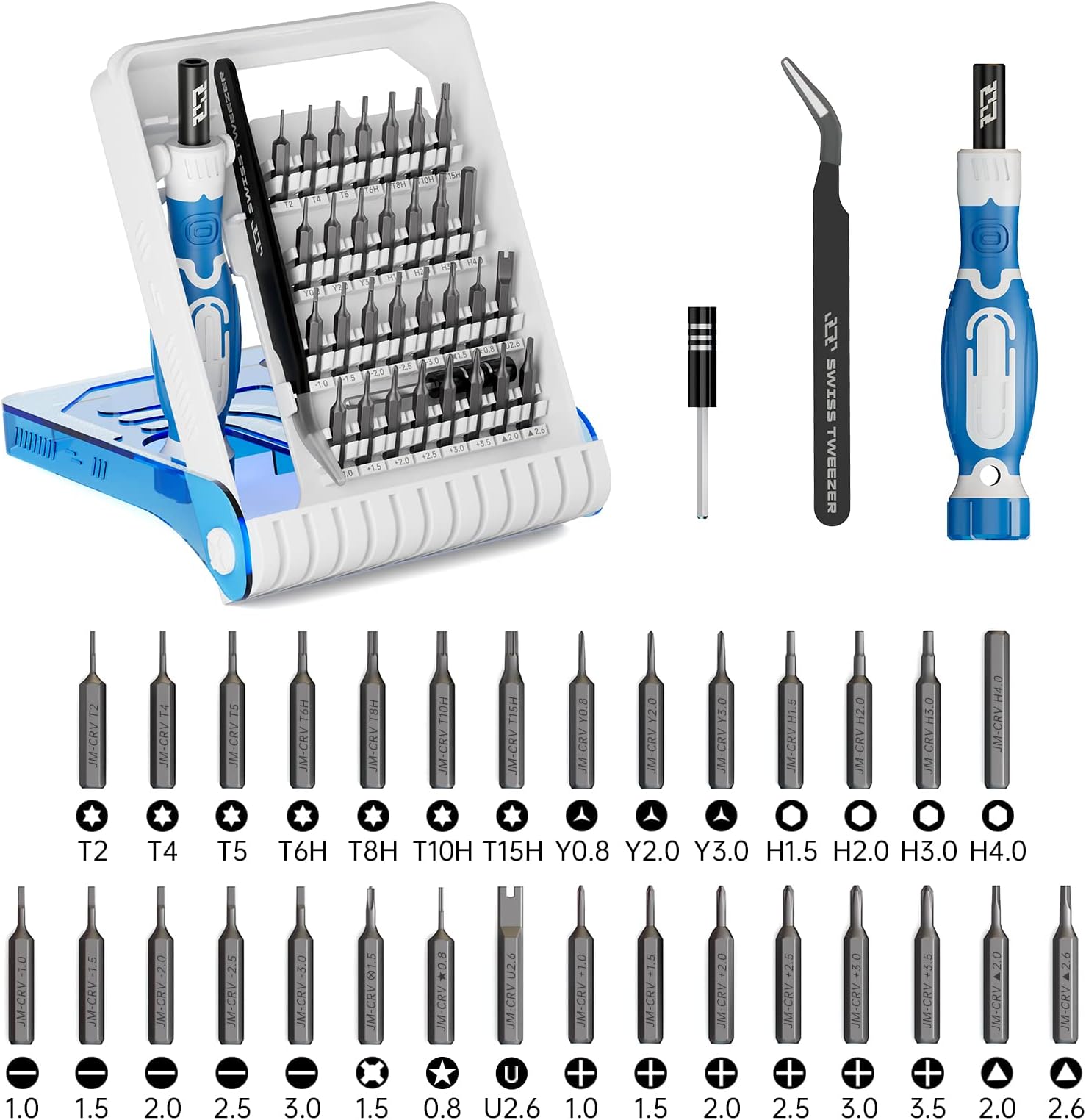 Amazon.com: Precision Screwdriver Set with 28 Bits Magnetic Screwdriver ...