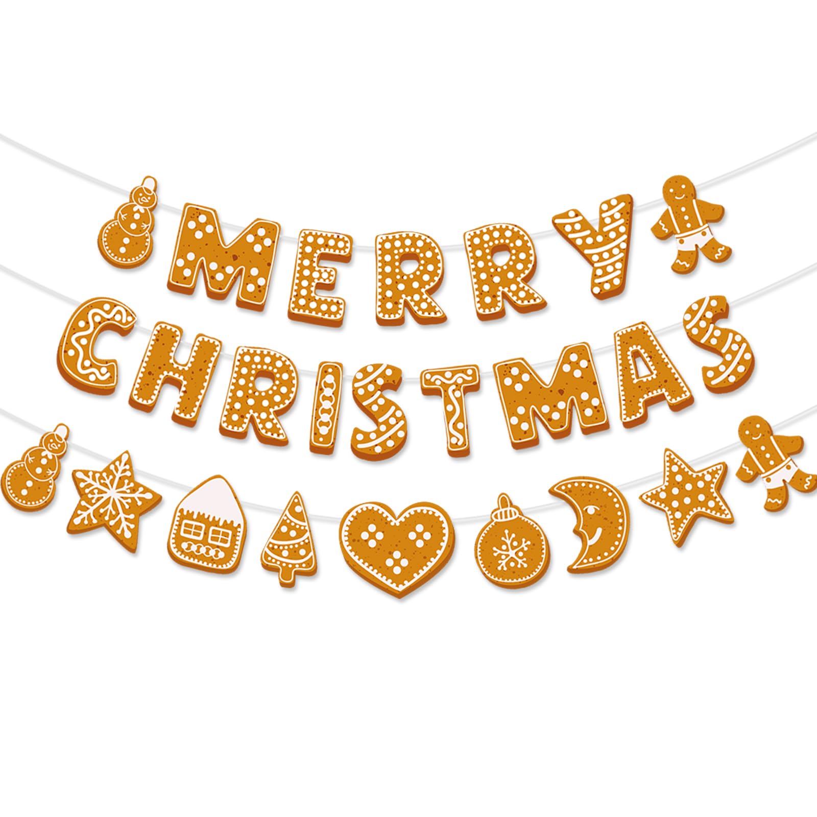 Amazon.com: Merry-Christmas Holiday Party-Decorations Wall-Window ...