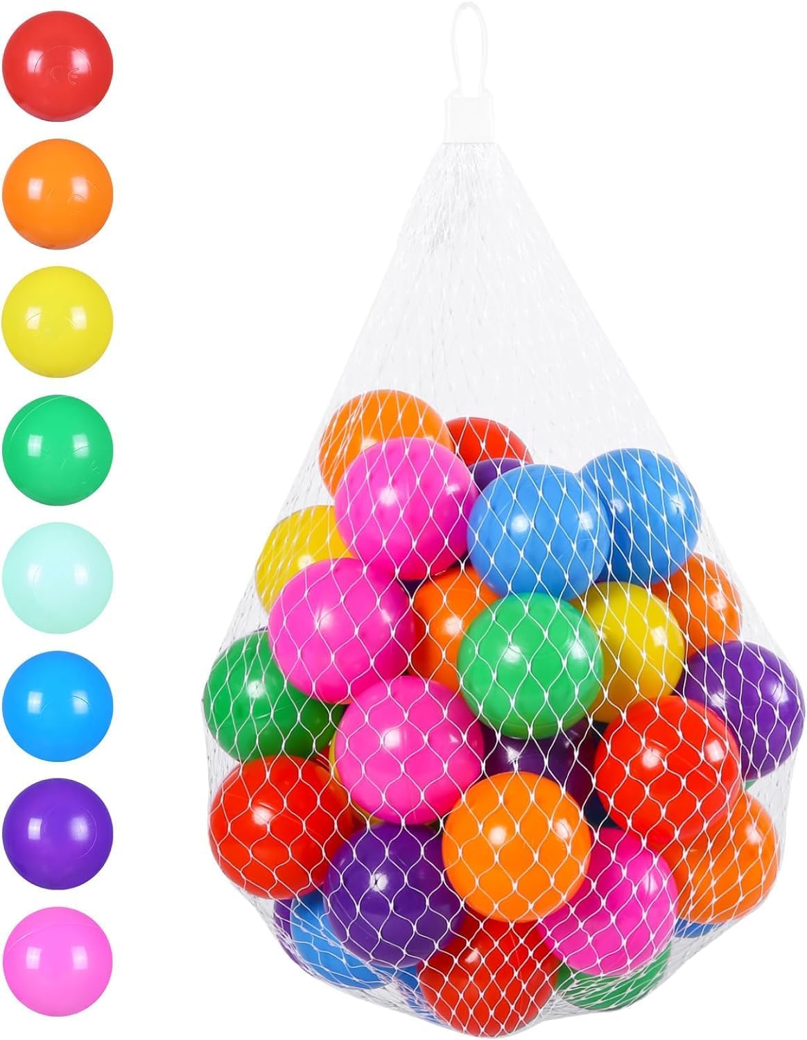 Vero Baby Balls For Kids 8Cm Balls For Pool Pit/Baby Plastic Ball ...