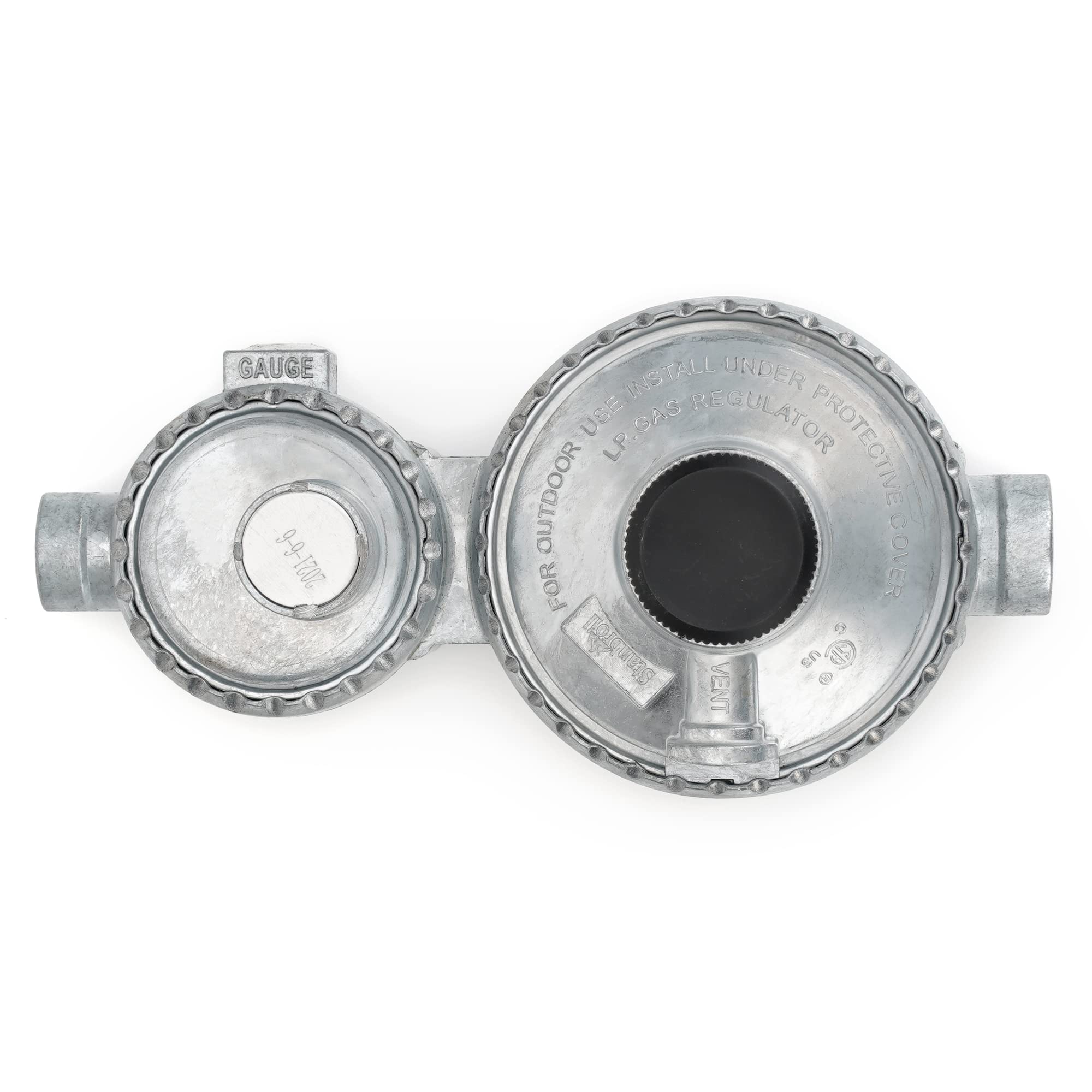 Snapklik.com : Stanbroil Horizontal Two Stage Propane Regulator